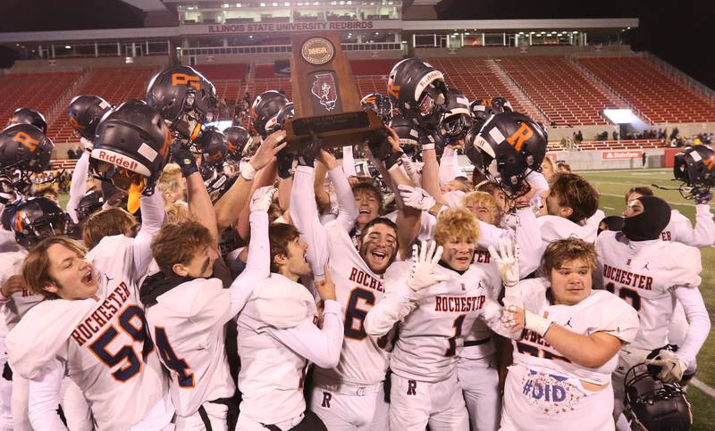 Photos: Rochester vs St. Laurence Class 4A IHSA State football ...