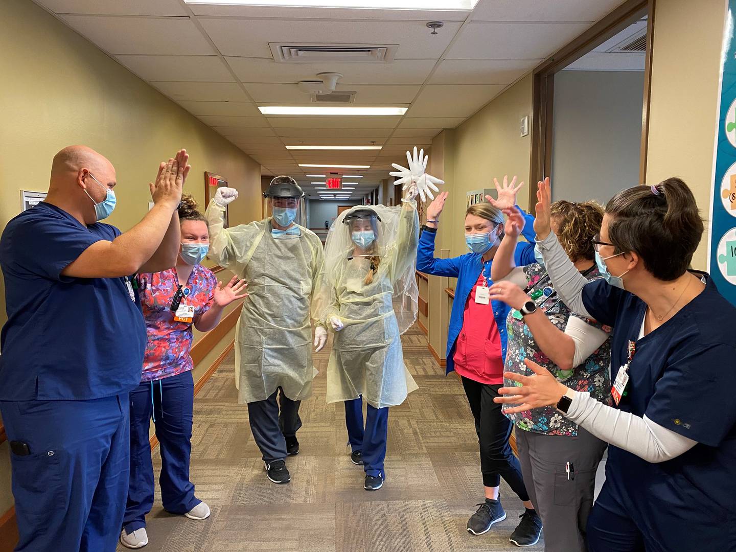 OSF St. Elizabeth in Ottawa has some fun with engaged couple after ...