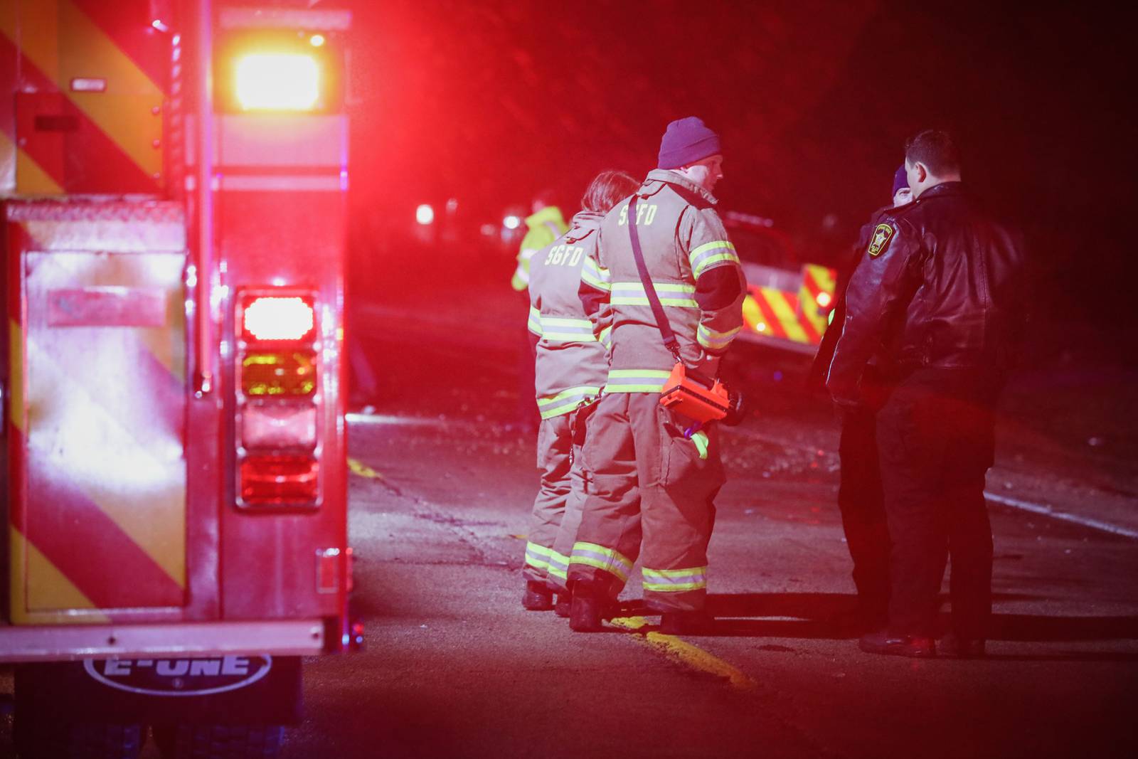 Crash in Spring Grove sends two to hospital, involves one car colliding ...