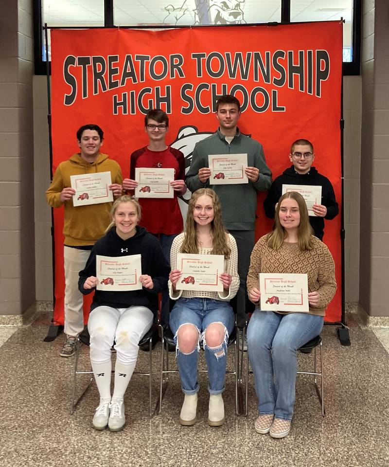 Streator High School names March 2023 students of the month – Shaw Local