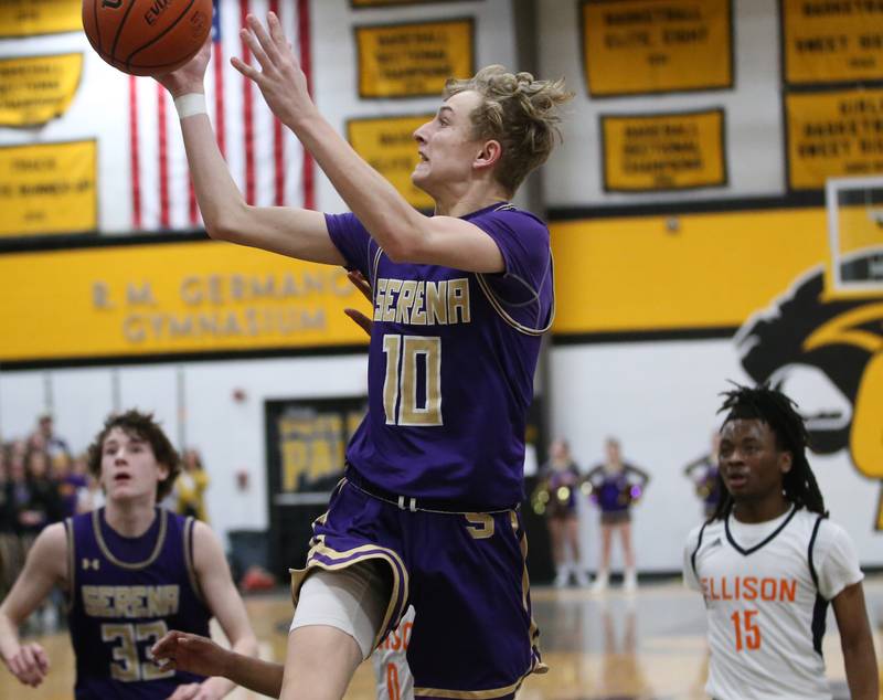 Photos: Serena vs Chicago Ellison boys basketball in the Class 1A ...