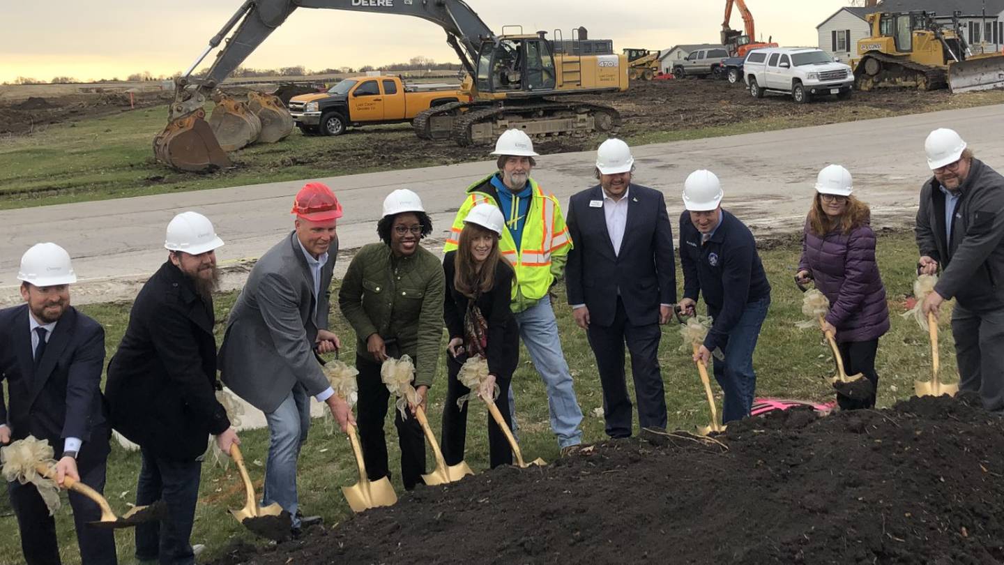 Oswego area government leaders break ground on first phase of $64M Wolf ...