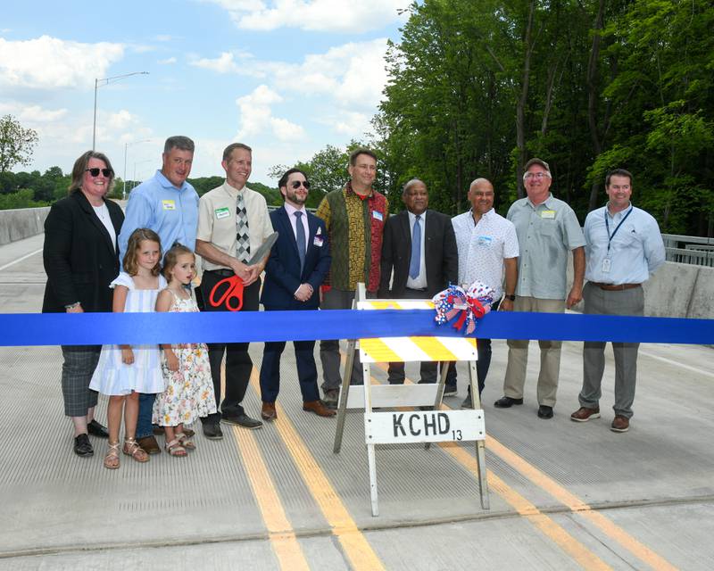 Photos: Kendall County officials cut ribbon, open Eldamain Road bridge ...