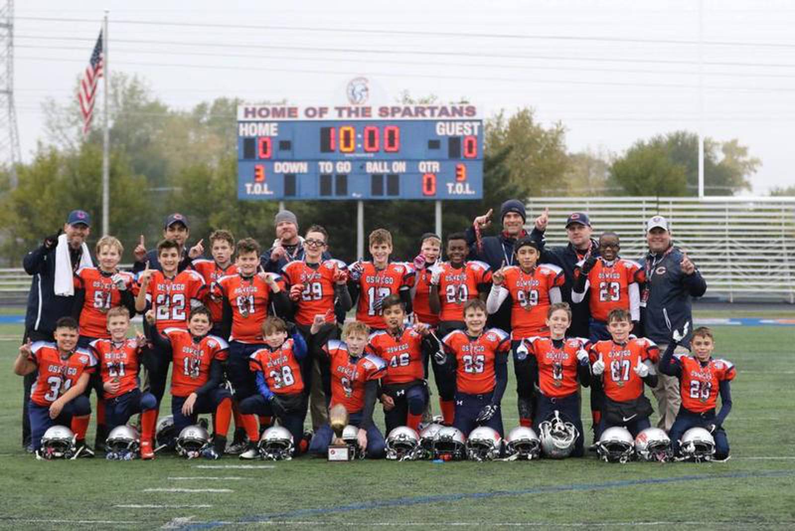 Youth Football: Oswego Bears Pee Wee win Pop Warner state title – Shaw ...