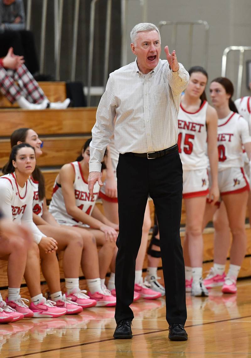 Photos: Benet girls basketball hosts Nazareth – Shaw Local