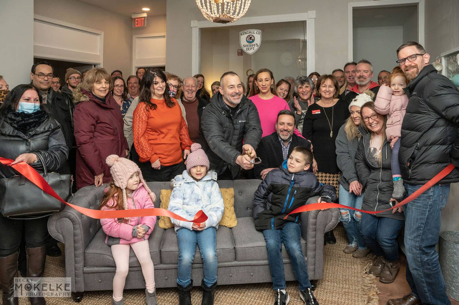 Ribbon-cutting marks opening of renovated, repurposed old Kendall ...