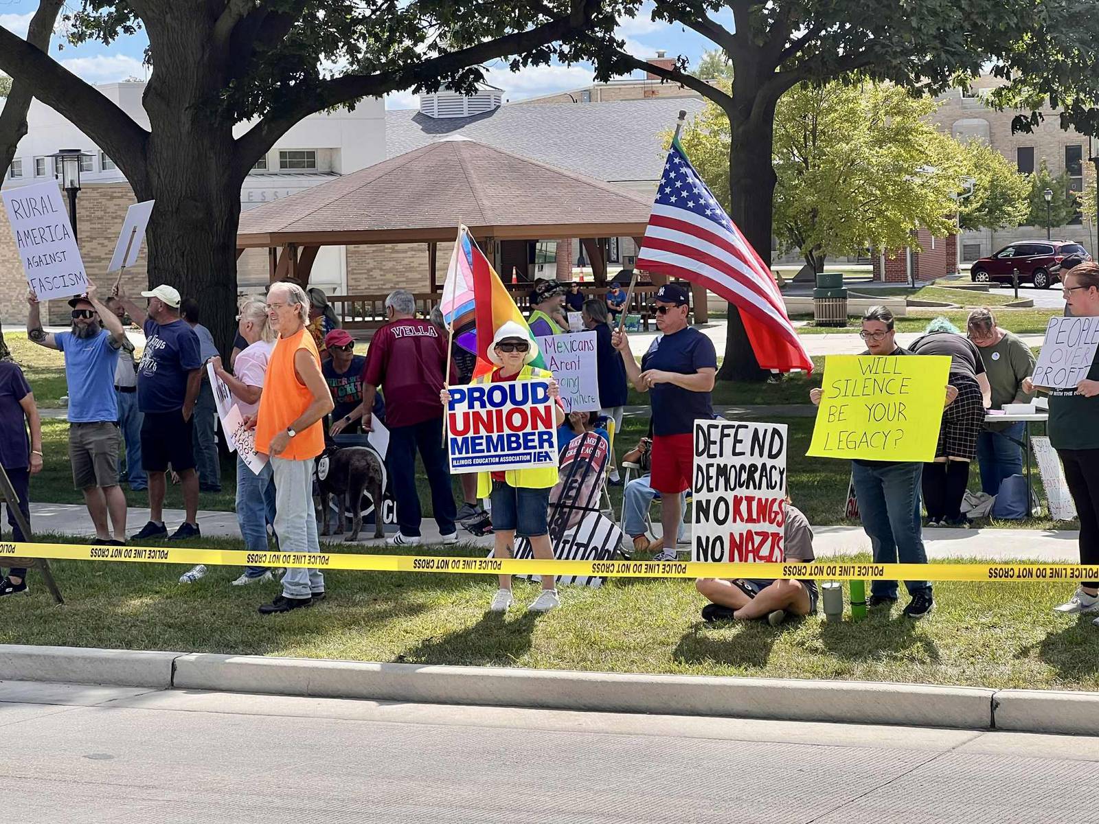 Hundreds rally in Sterling for ‘Workers over Billionaires’ on Labor Day ...