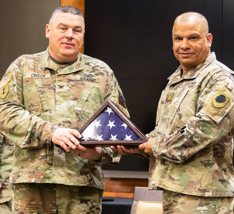 Oswego soldier retires after nearly 36 years of service – Shaw Local