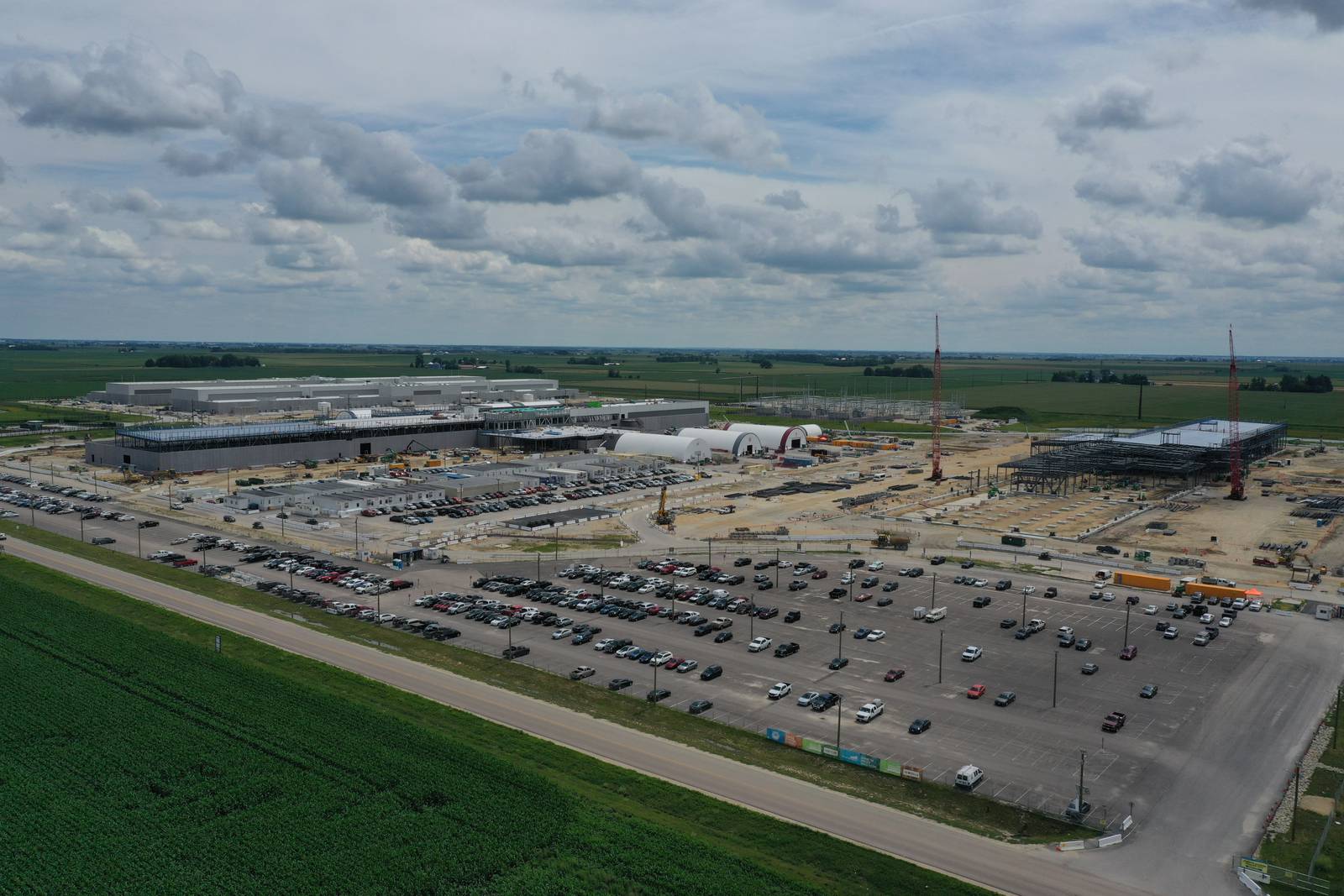 Photos: Meta DeKalb Data Center build continues – Shaw Local