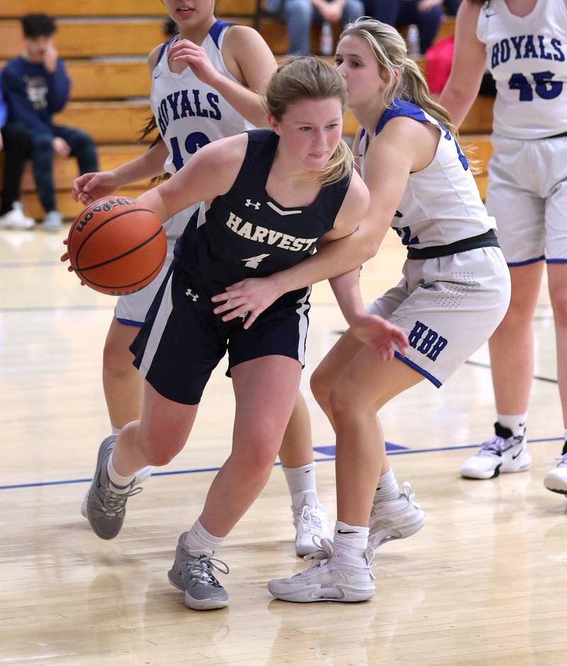 Photos: Hinckley-Big Rock girls basketball hosts Harvest Christian ...