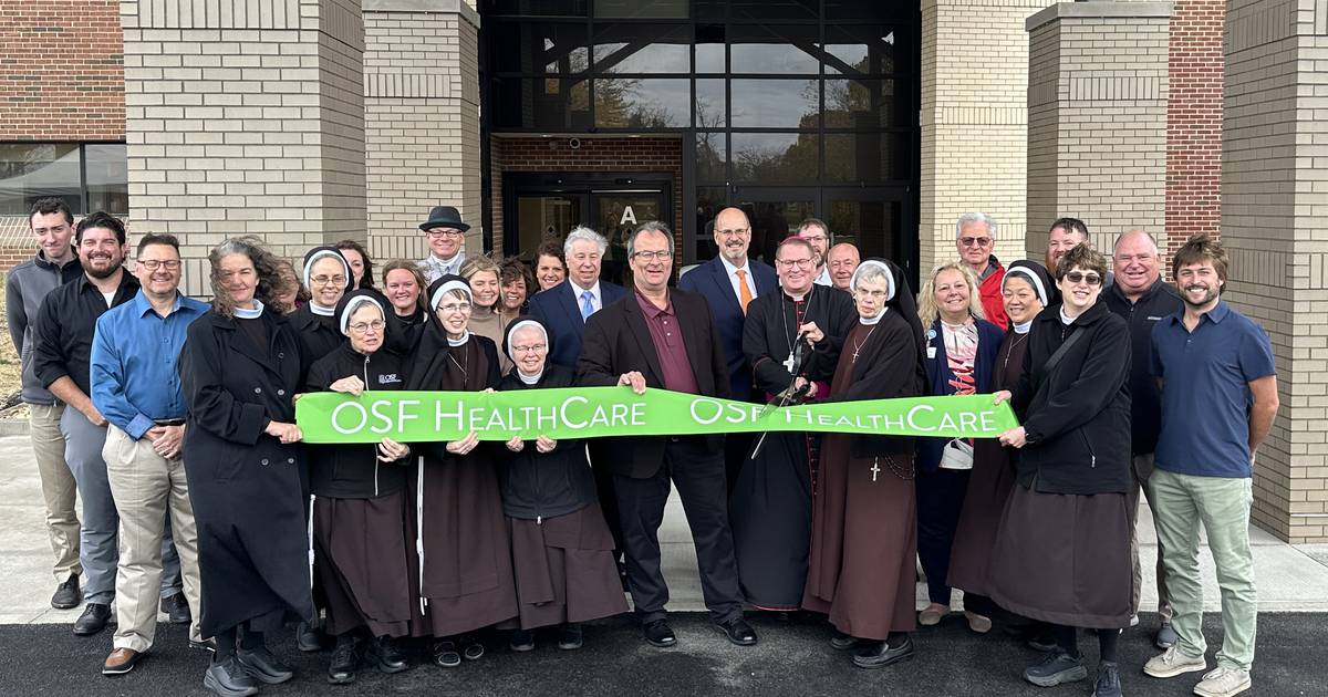 Photos: OSF St. Elizabeth opens main entrance in Peru – Shaw Local