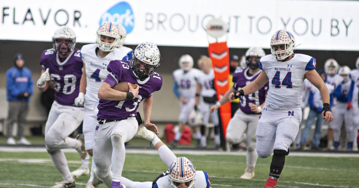 Class 2A state championship: Jacob Friddle, Wilmington defense lead ...