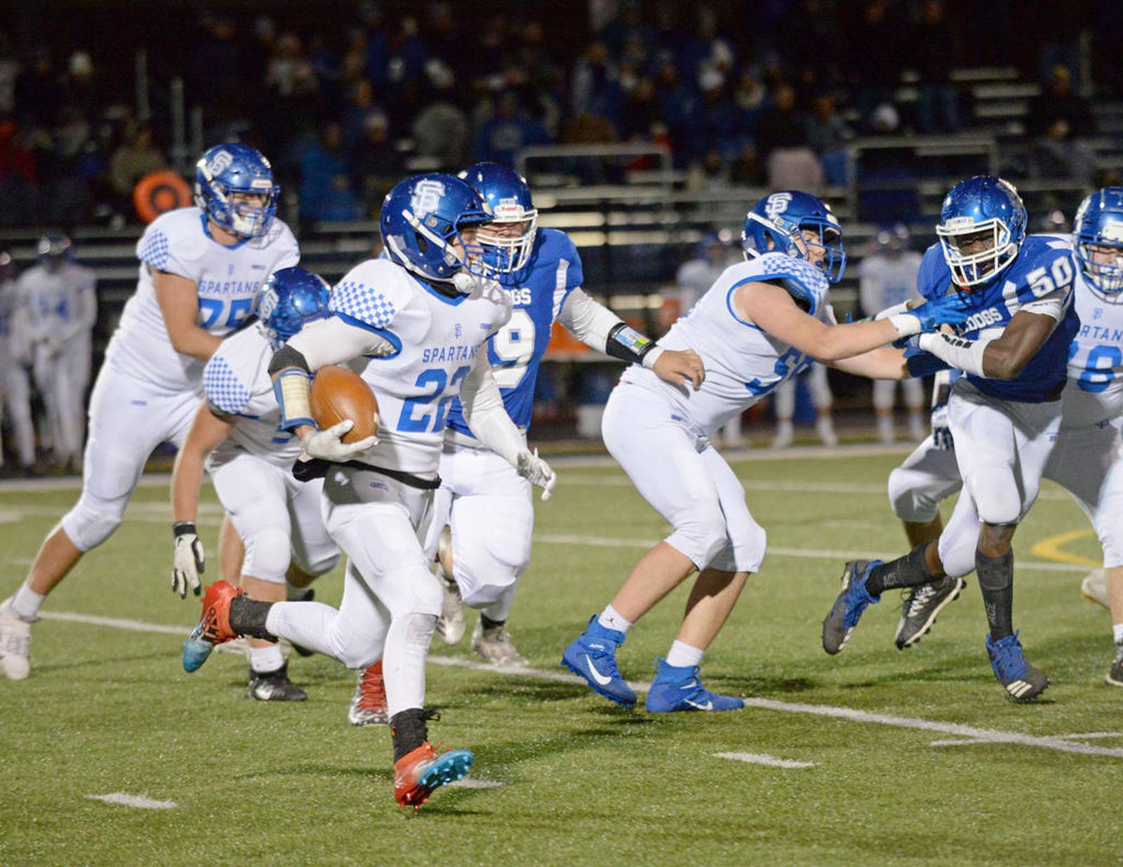 Michael Bumpus, St. Francis clinch playoff bid with blowout win at ...