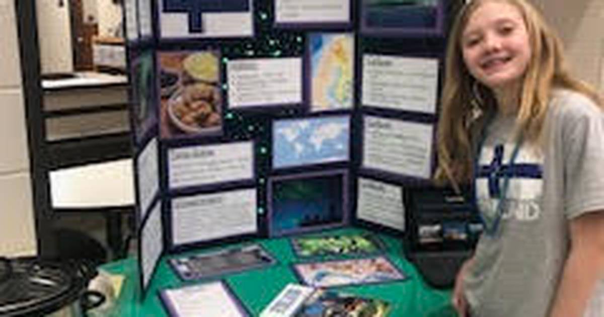Seneca 6th graders host geography fair featuring more than 50 countries ...
