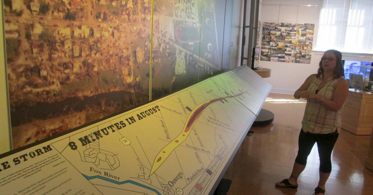 1990 tornado exhibit at Joliet museum features storm chaser – Shaw Local