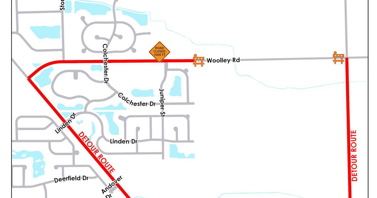 Reopening of Woolley Road in Oswego delayed – Shaw Local