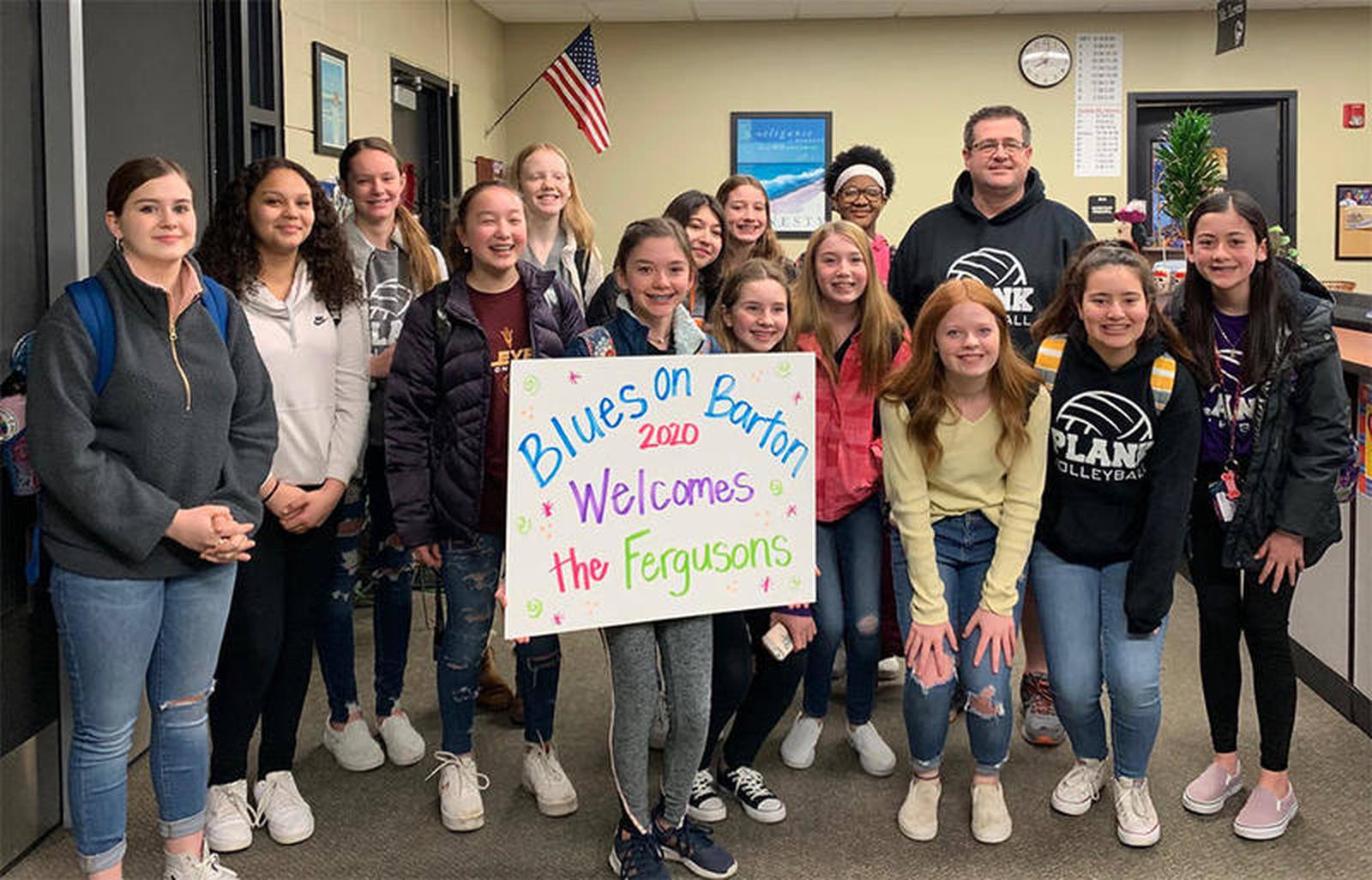 Volleyball team, foundation go extra mile for Plank Junior High School coach and teacher – Shaw ...