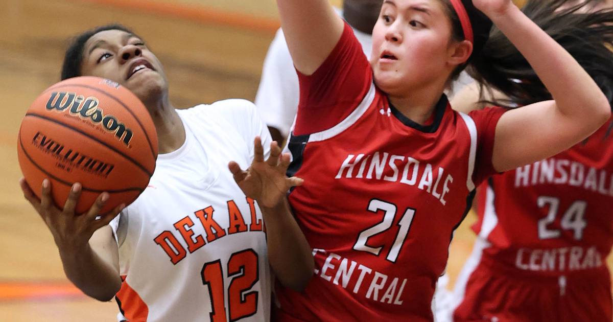 Photos: DeKalb, Hinsdale Central girls basketball clash in late season matchup – Shaw Local