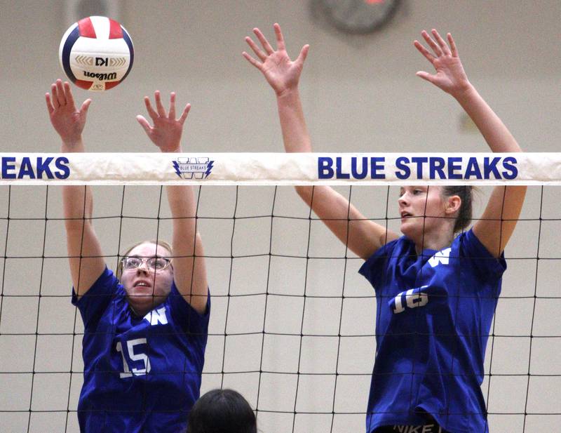 Photos: Richmond-Burton vs. Woodstock volleyball – Shaw Local