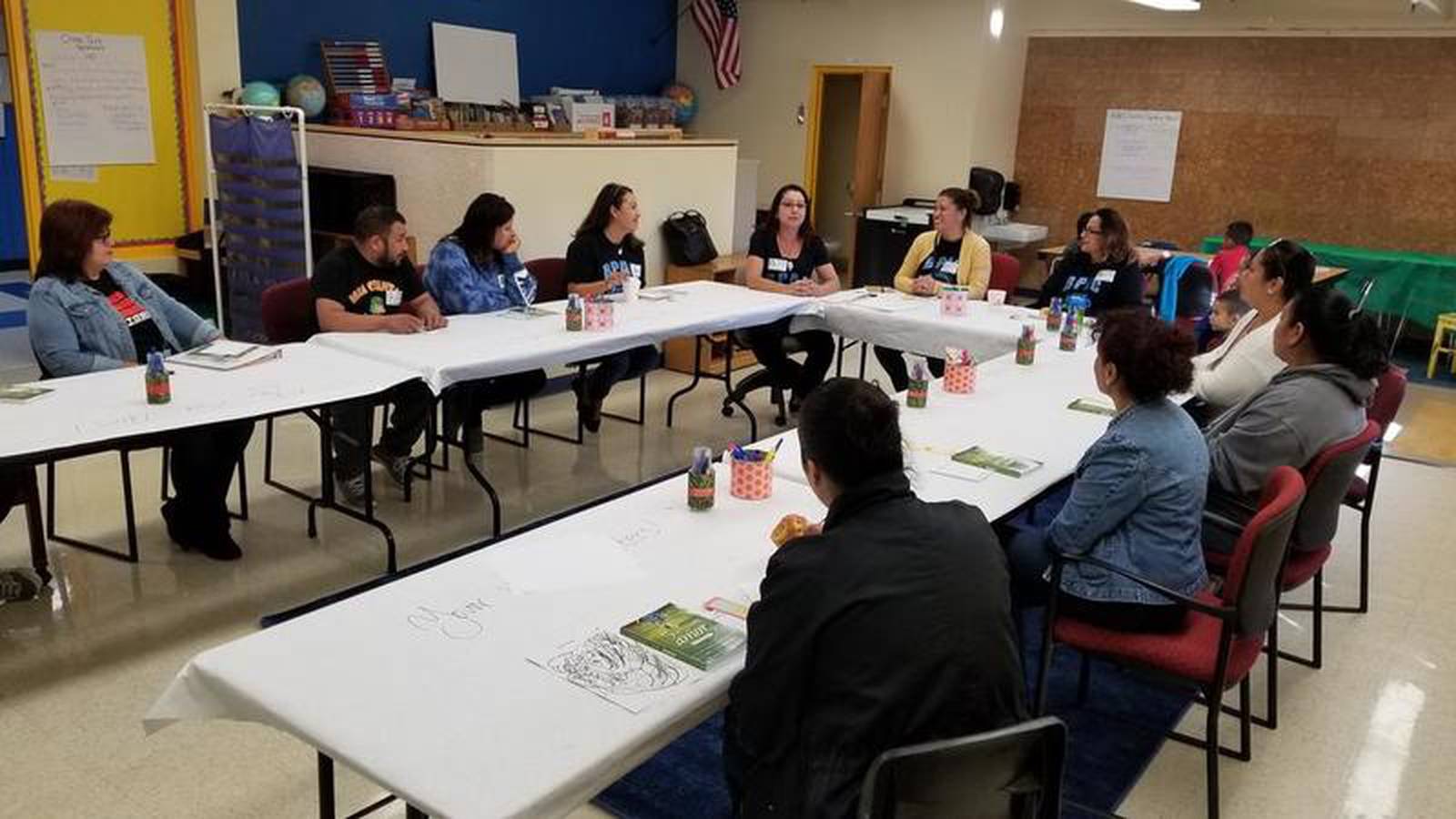 Bilingual Parent Action Committee held parent book club meeting in ...