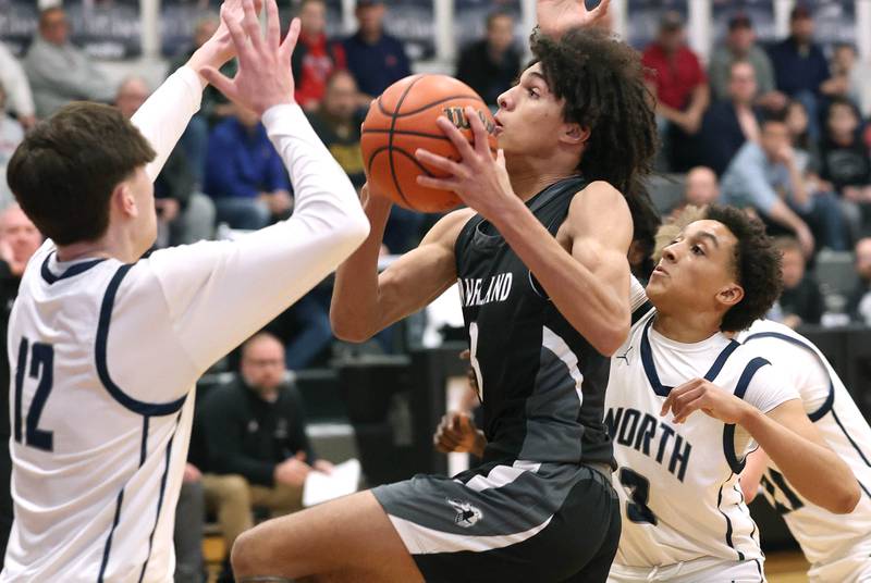 Photos: Kaneland boys basketball takes on Belvidere North in Class 3A ...