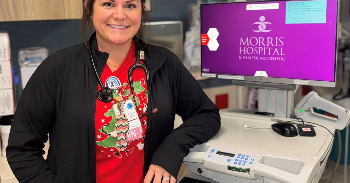 Morris Hospital names Alex Corwin December Fire Starter of the Month ...