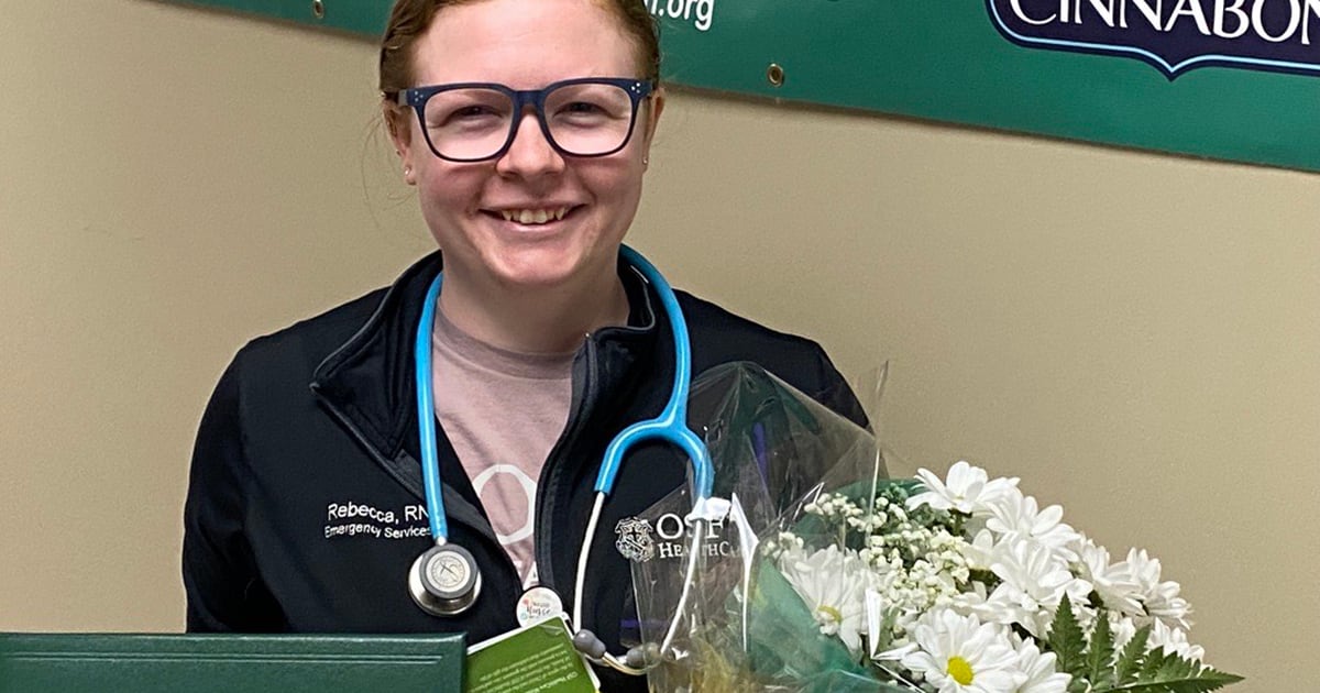 OSF St. Elizabeth in Ottawa presents DAISY Award to RN – Shaw Local