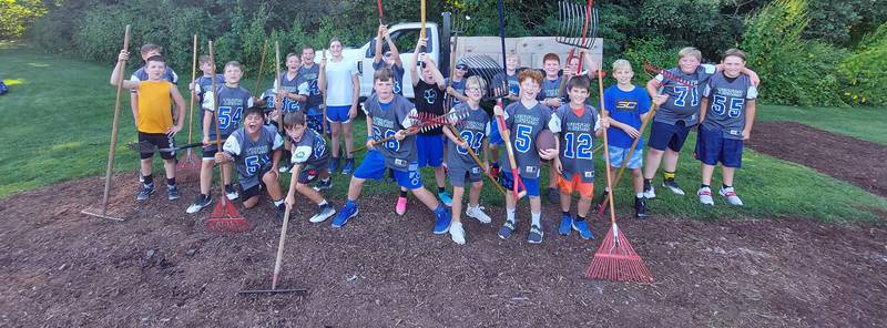 Photos: 5th Grade Princeton Youth Football team gives back with ...