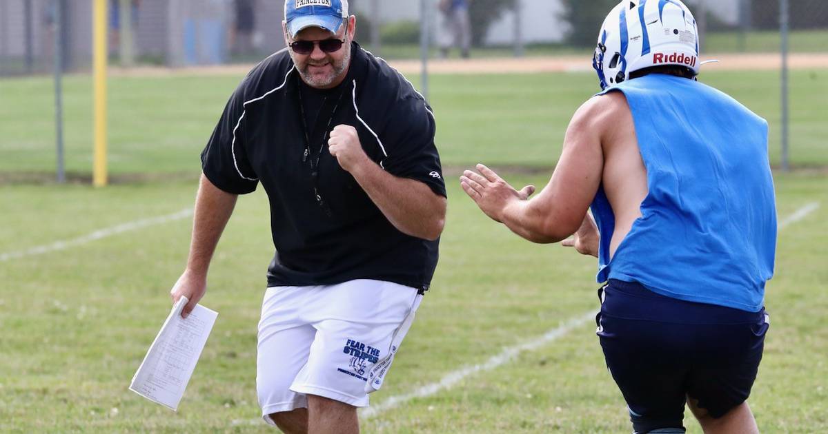First day of practice feels like Christmas to Princeton coach Ryan Pearson – Shaw Local