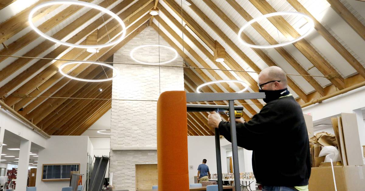 Newly expanded Huntley Library to reopen Feb. 7: ‘A world of difference ...