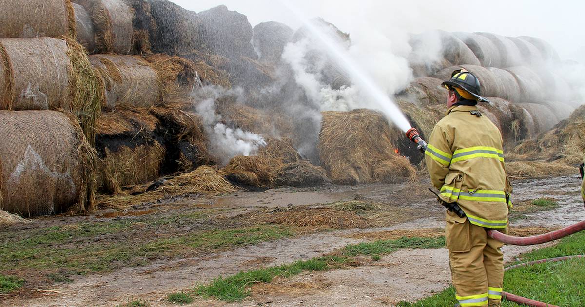 Spontaneous combustion cause of hay bale fire – Shaw Local