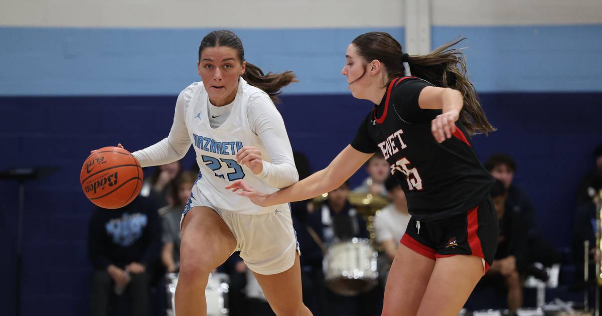 Photos: Nazareth vs. Benet in girls basketball – Shaw Local