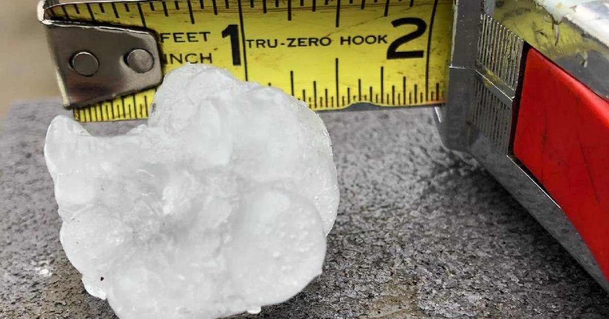 Large hail follows driving rain for Oregon residents as storms move ...