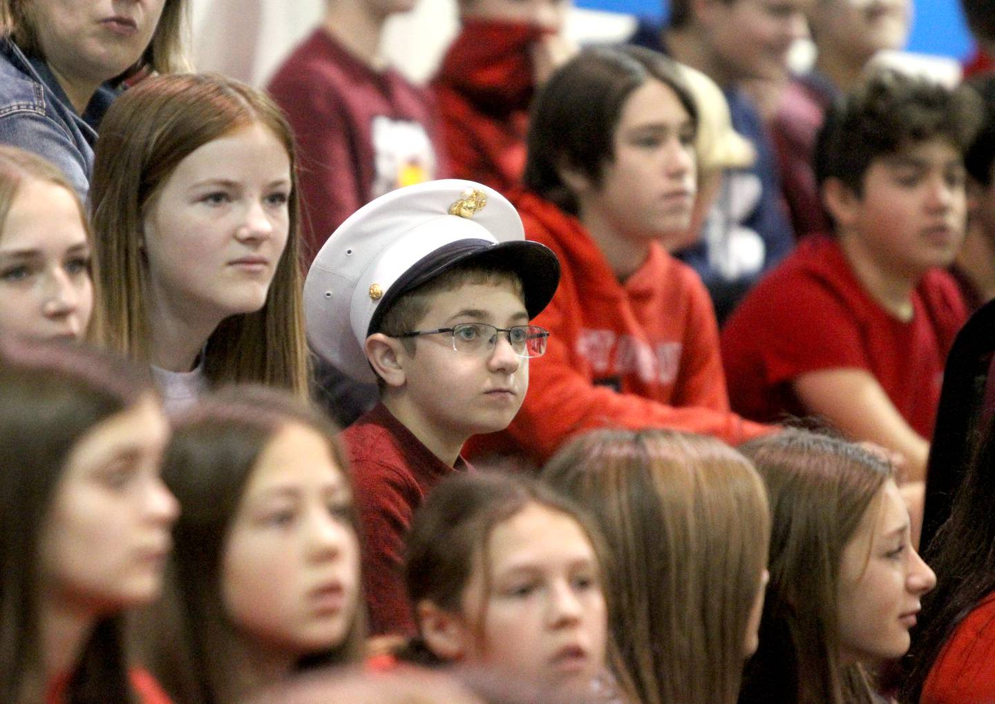 Geneva middle school honors vets on Veterans Day – Shaw Local