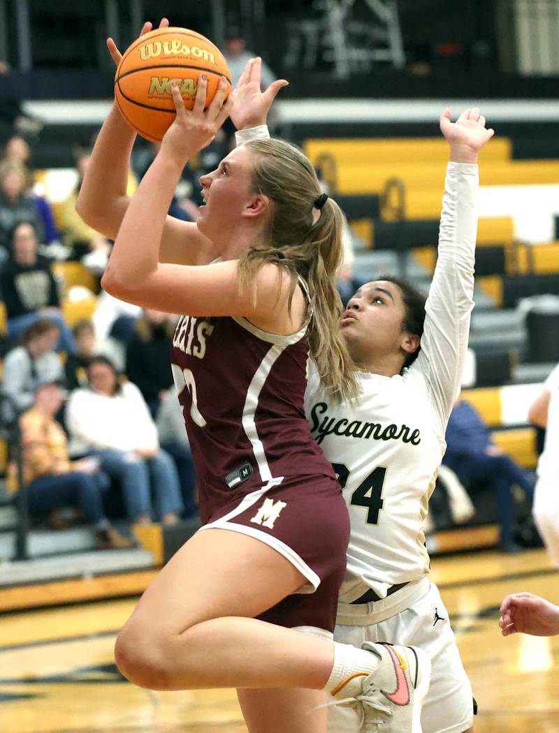 Photos: Sycamore, Morris girls basketball teams clash in Interstate 8 conference matchup – Shaw ...