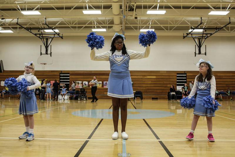 Troy School District creates new Special Olympics cheerleading squad ...