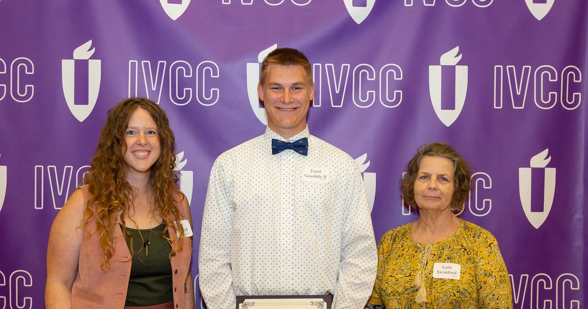 Trent Goodale awarded Randy Swinford Legacy Scholarship at IVCC – Shaw ...
