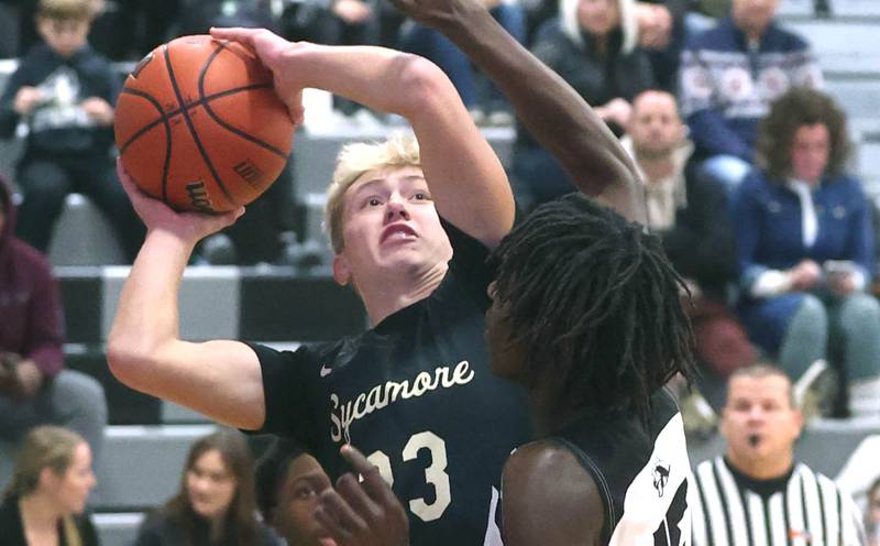 Photos: Sycamore, Kaneland boys basketball meet on the hardwood Friday – Shaw Local