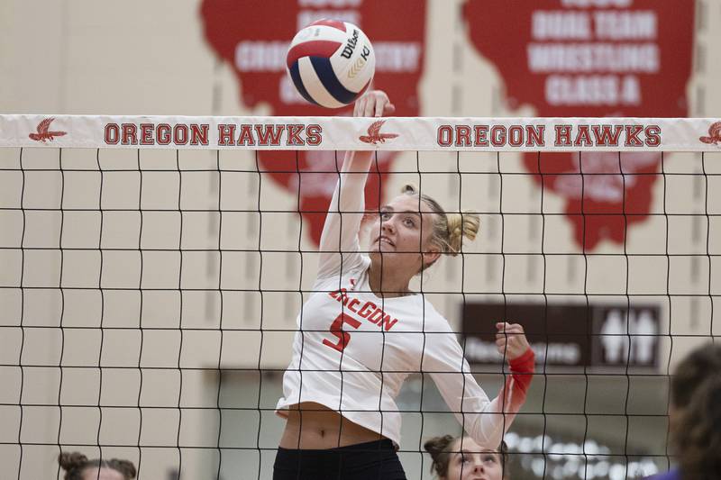 Photos: Rochelle at Oregon volleyball – Shaw Local
