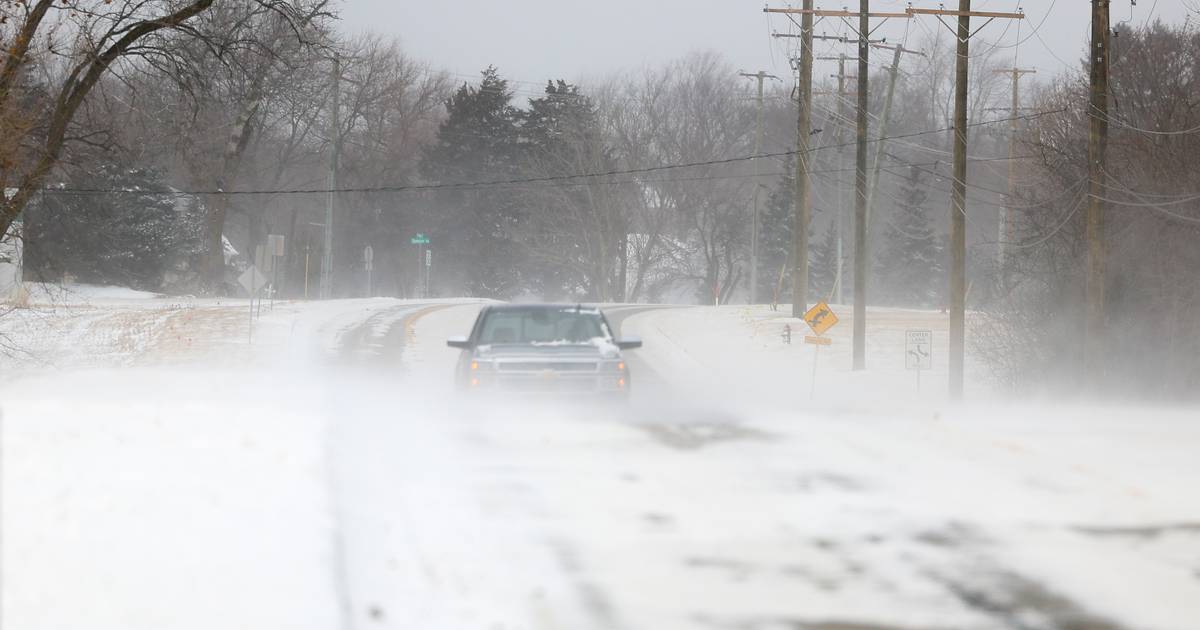 Winds high, snow low as Will County endures frigid storm – Shaw Local