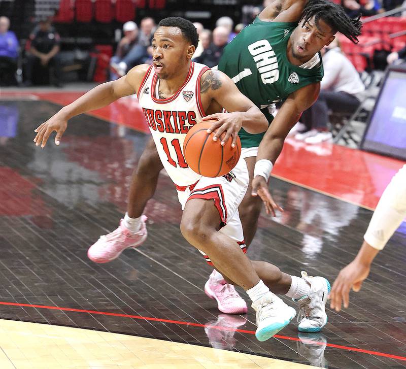Photos: NIU men's basketball hosts Ohio Tuesday in DeKalb – Shaw Local
