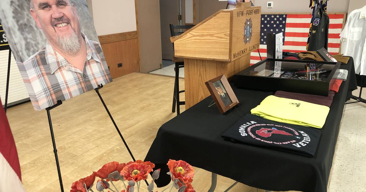 McHenry honors Ben Keefe, VFW commander who died at 50 – Shaw Local