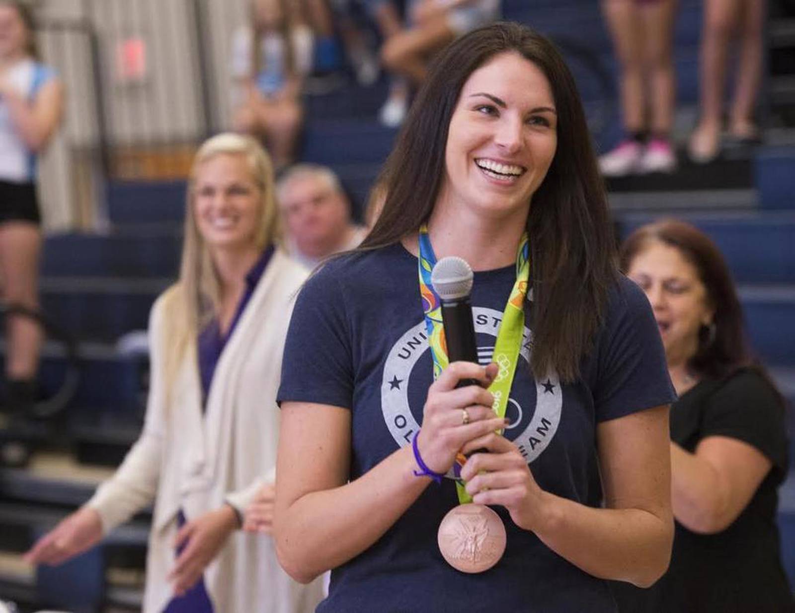 JCA volleyball celebrates return of Olympic bronze medalist Kelly ...