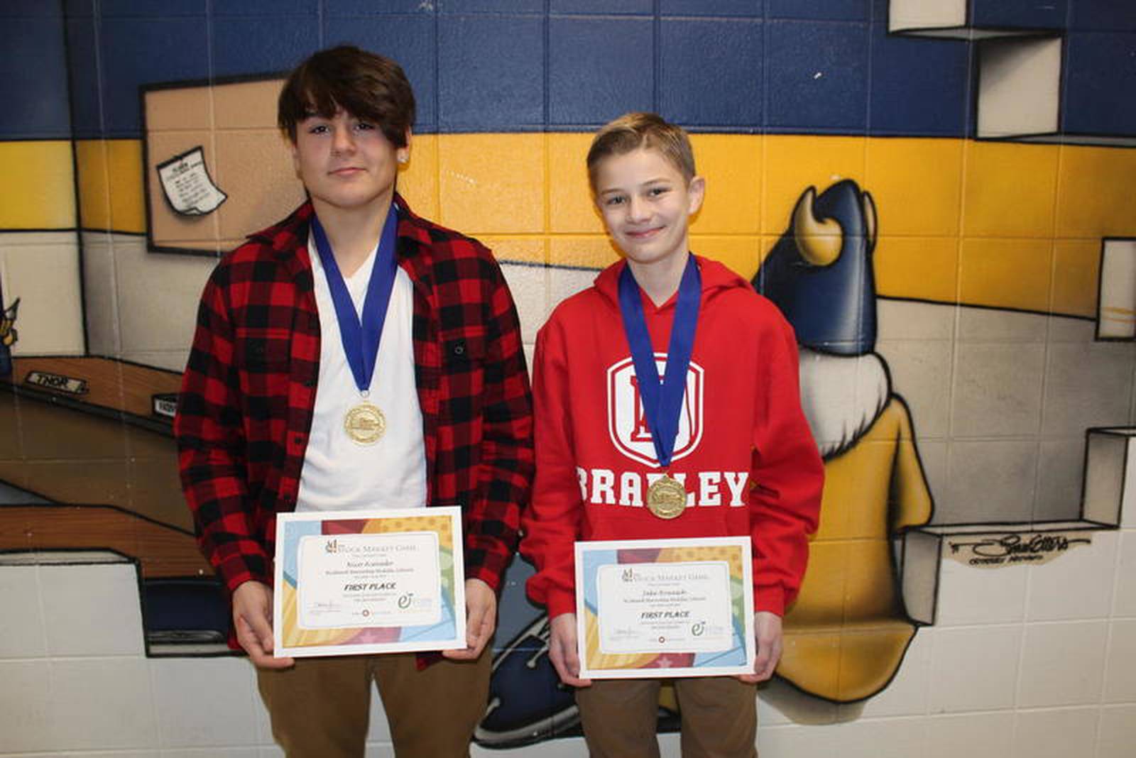 Bernotas Middle School students win virtual stock market competition ...