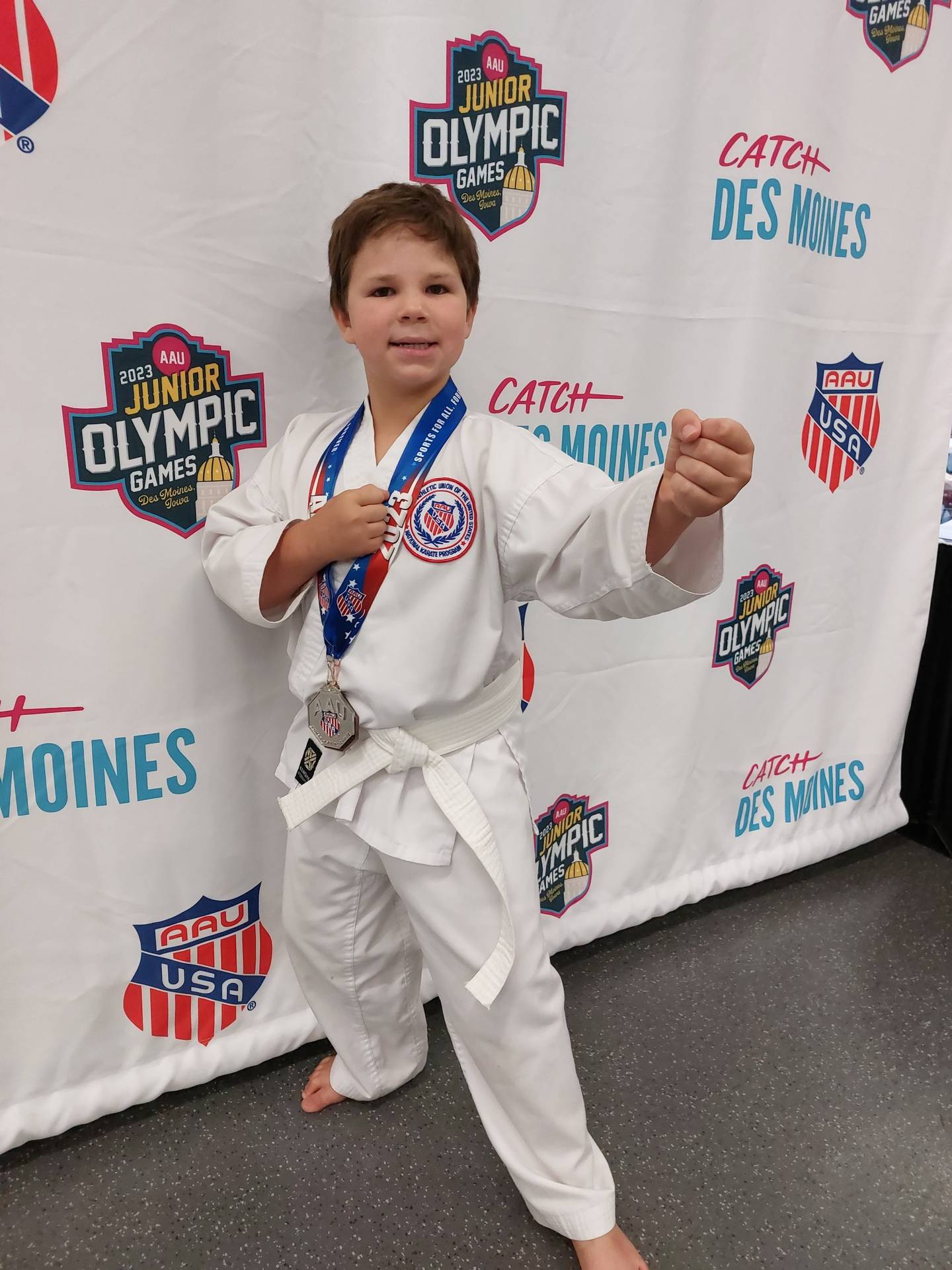 Three Marengo boys competed, won medals in AAU Junior Olympic Games in ...