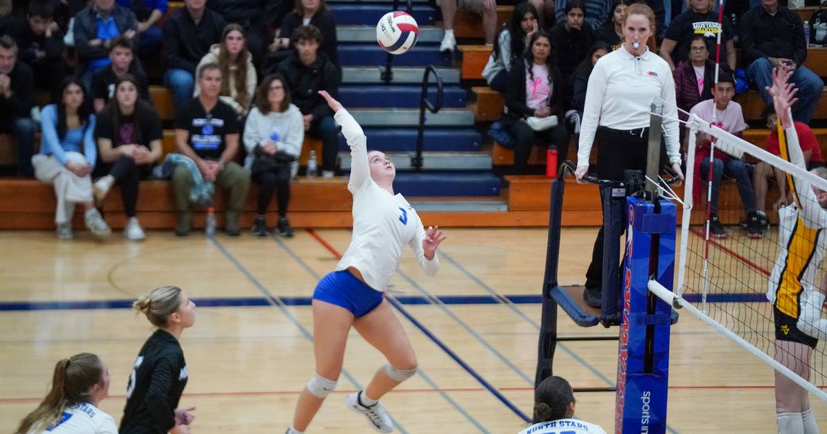 Photos: St. Charles North vs. Metea Valley girls volleyball in the ...