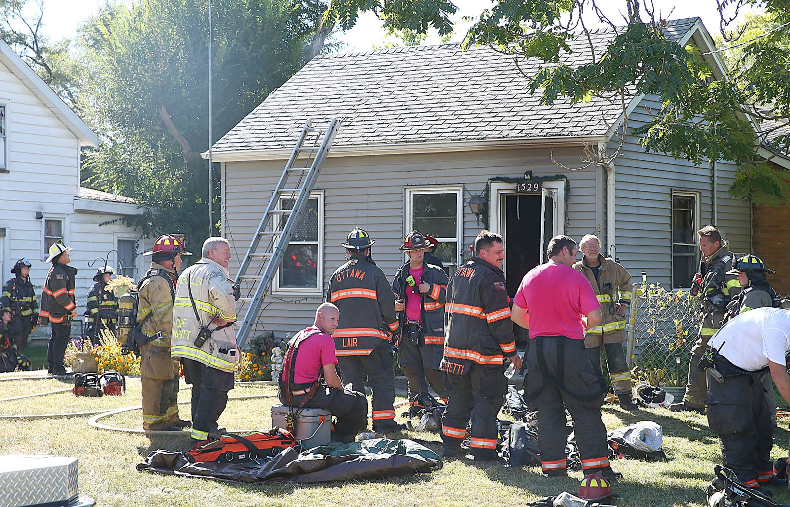Photos: Multiple fire departments respond to a house fire in Ottawa ...