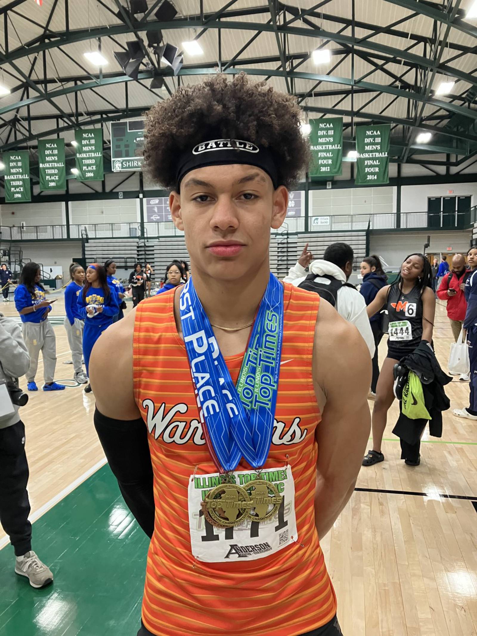 Track and field: Lincoln-Way West’s Austin Rowswell edges Joliet West’s ...