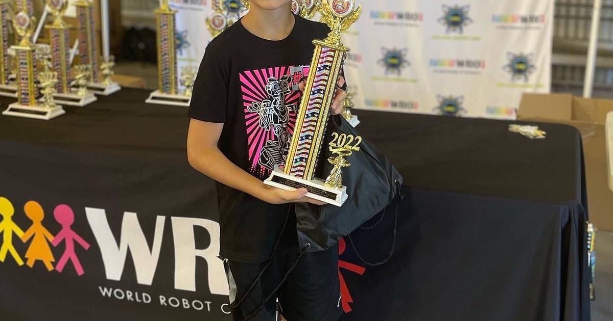 Geneva 4th grader takes 1st place in world robot competition – Shaw Local