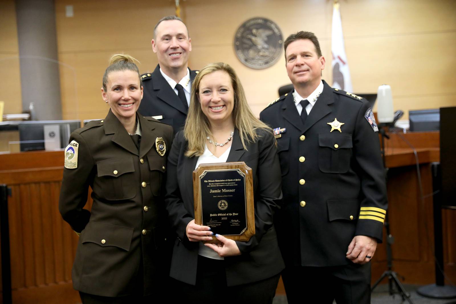 Photos: Kane States Attorney presented state award – Shaw Local